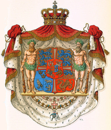National Arms, part 11, Denmark. – Heraldic Jewelry