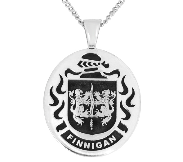 Family Crest Pendants - Heraldic Jewelry