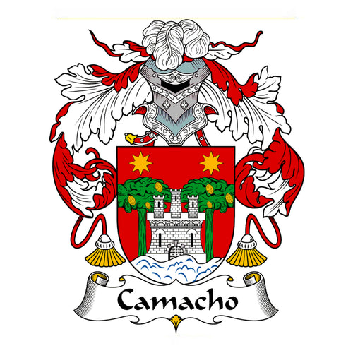 Camacho Family Crest – Heraldic Jewelry