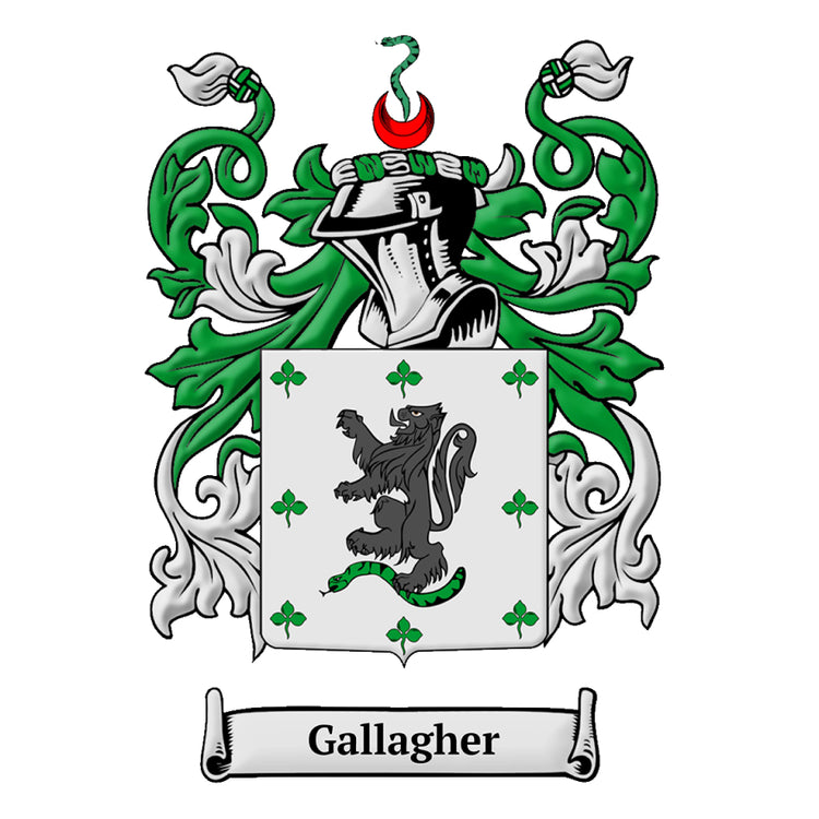 Gallagher Family Crest – Heraldic Jewelry
