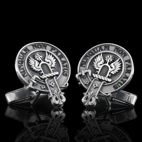 Clan Crest Cufflinks – Heraldic Jewelry