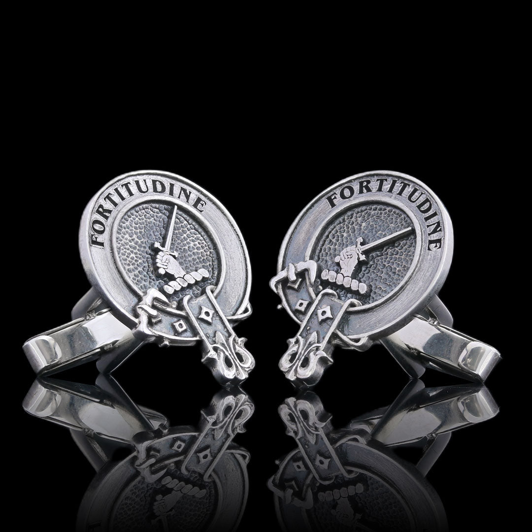 Clan Crest Cufflinks – Heraldic Jewelry
