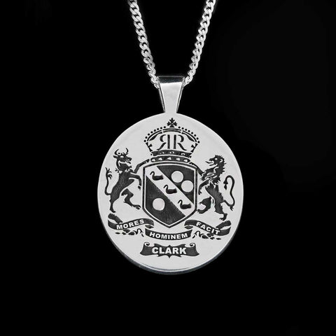 Sovereign Family Crest Pendant – Heraldic Jewelry