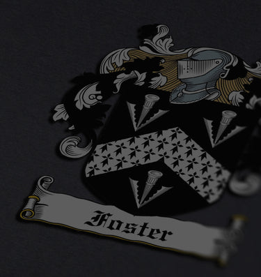 Foster Family Crest Jewelry – Heraldic Jewelry