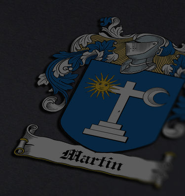 Martin Family Crest - Crest Jewelry – Heraldic Jewelry