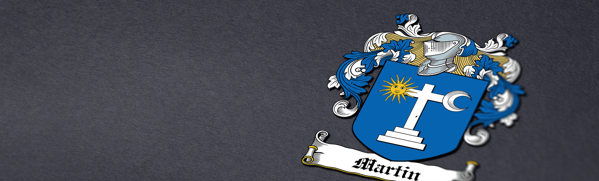 Martin Family Crest - Crest Jewelry – Heraldic Jewelry